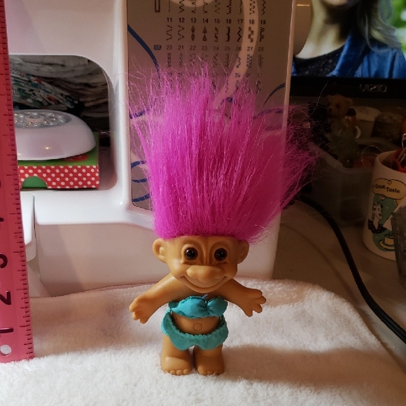 Russ | Toys | Troll Doll With Pink Hair And Blue Outfit | Poshmark